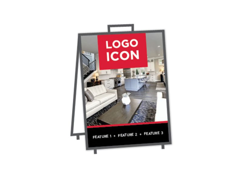Custom Sandwich Board Sign Printing (A-Frame Signs)